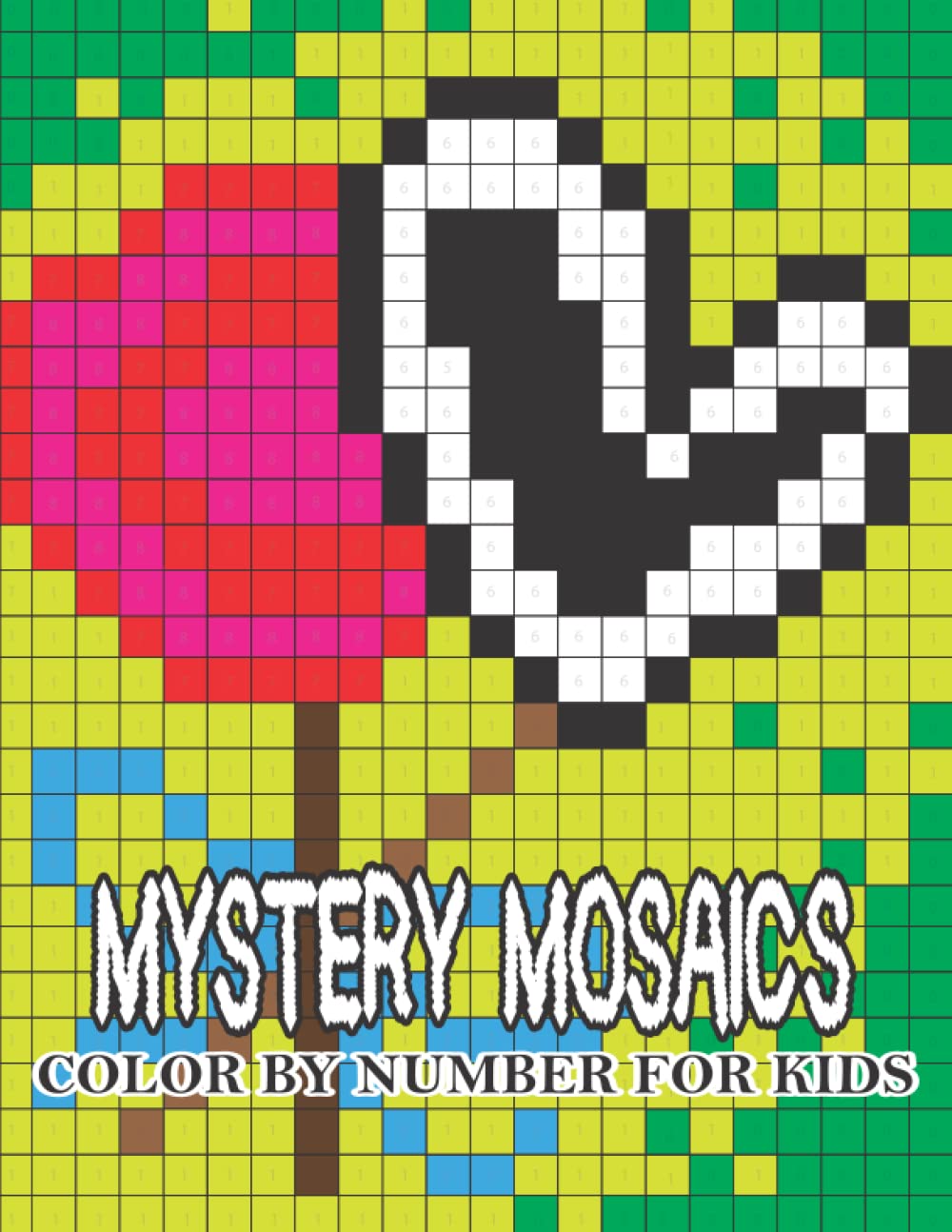 Buy Mystery Mosaics Color By Number For Kids: Pixel Art For Kids with ...