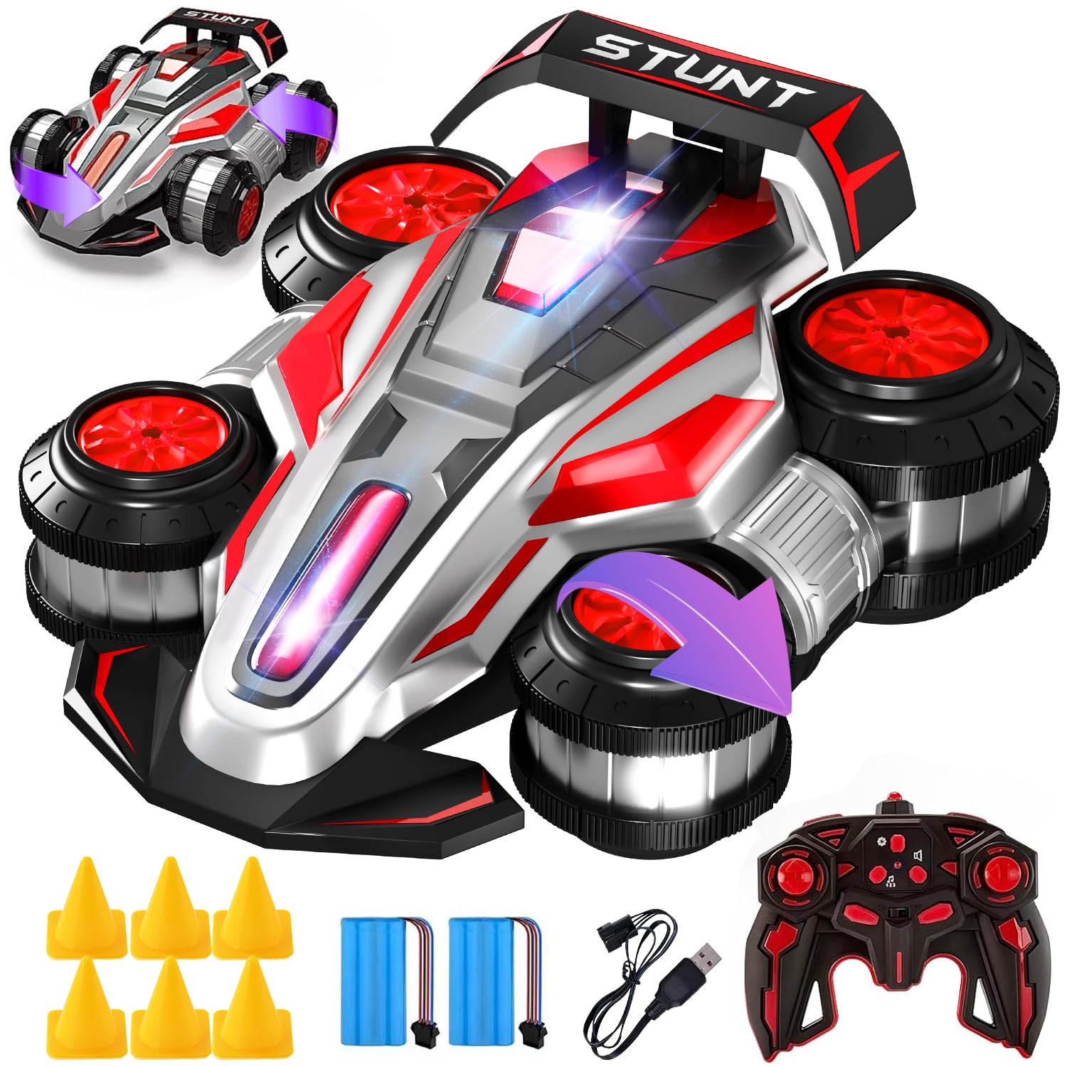 Amazon.com: WJWMIRC 1:14 Drift Remote Control Car 2.4GHz 4WD RC Cars ...