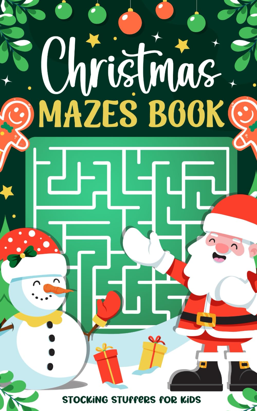 Stocking Stuffers for Kids: Christmas Mazes Book: 150 Diverse Puzzles ...