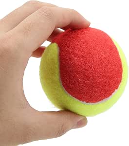6Pcs Kids Tennis Balls, Professional Soft Elastic Tennis Balls Low ...
