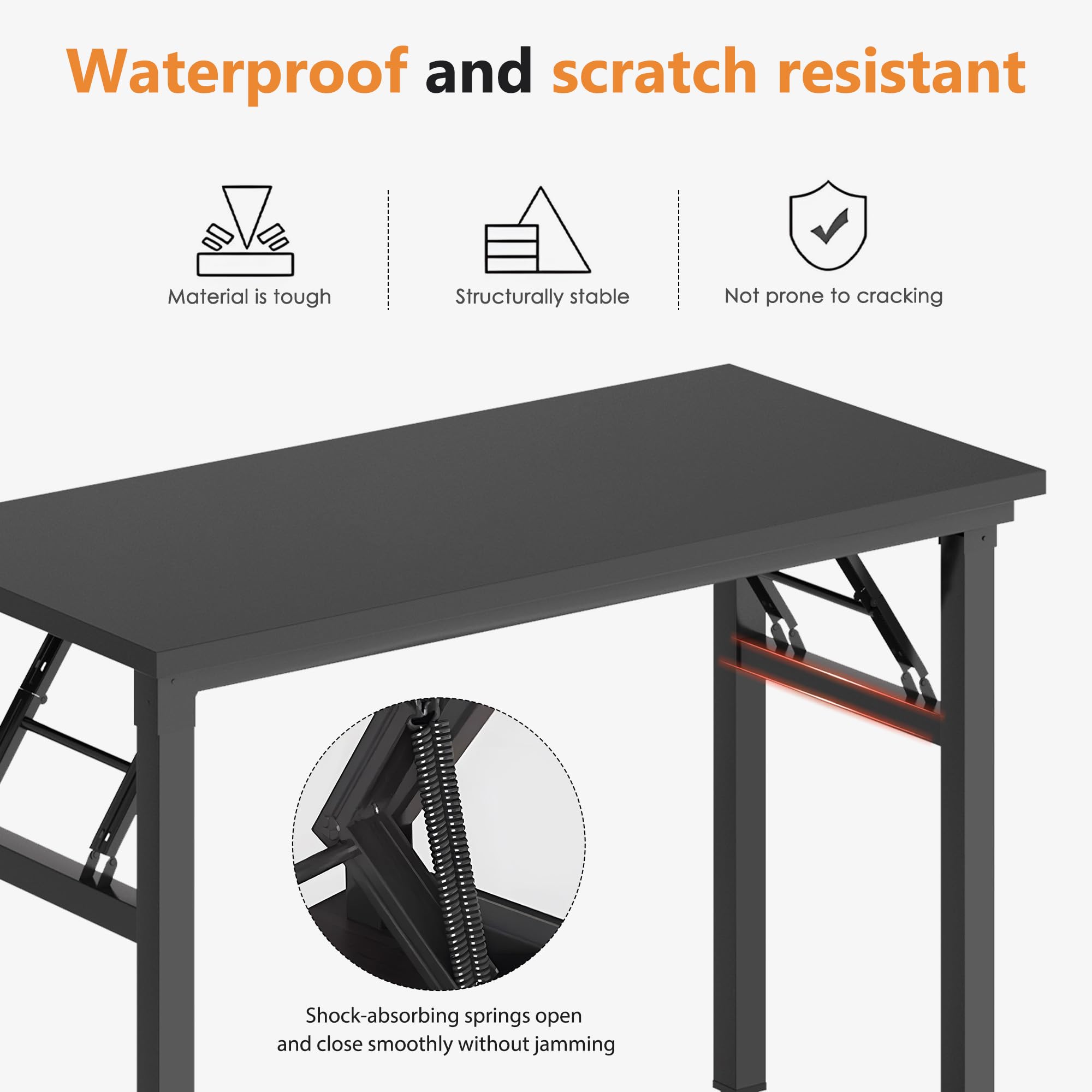 Table Mini Desk Target Target Foldable Desk WOHOMO Folding Desk, Small ...