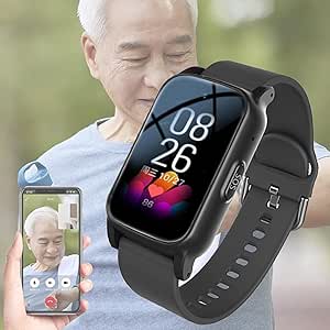 Smart Watch for Seniors with HD Video Call, Fall Detection,GPS IP67 ...