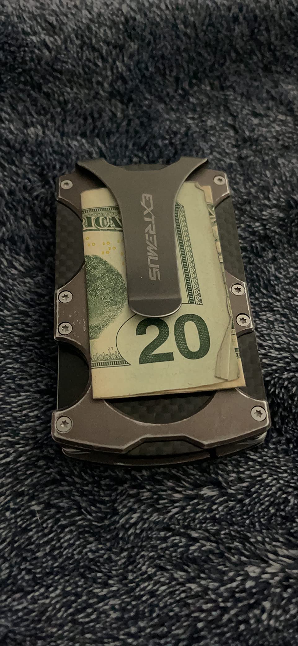 $6/mo - Finance Extremus Tactical Wallet, Carbon Fiber Wallet, Money ...