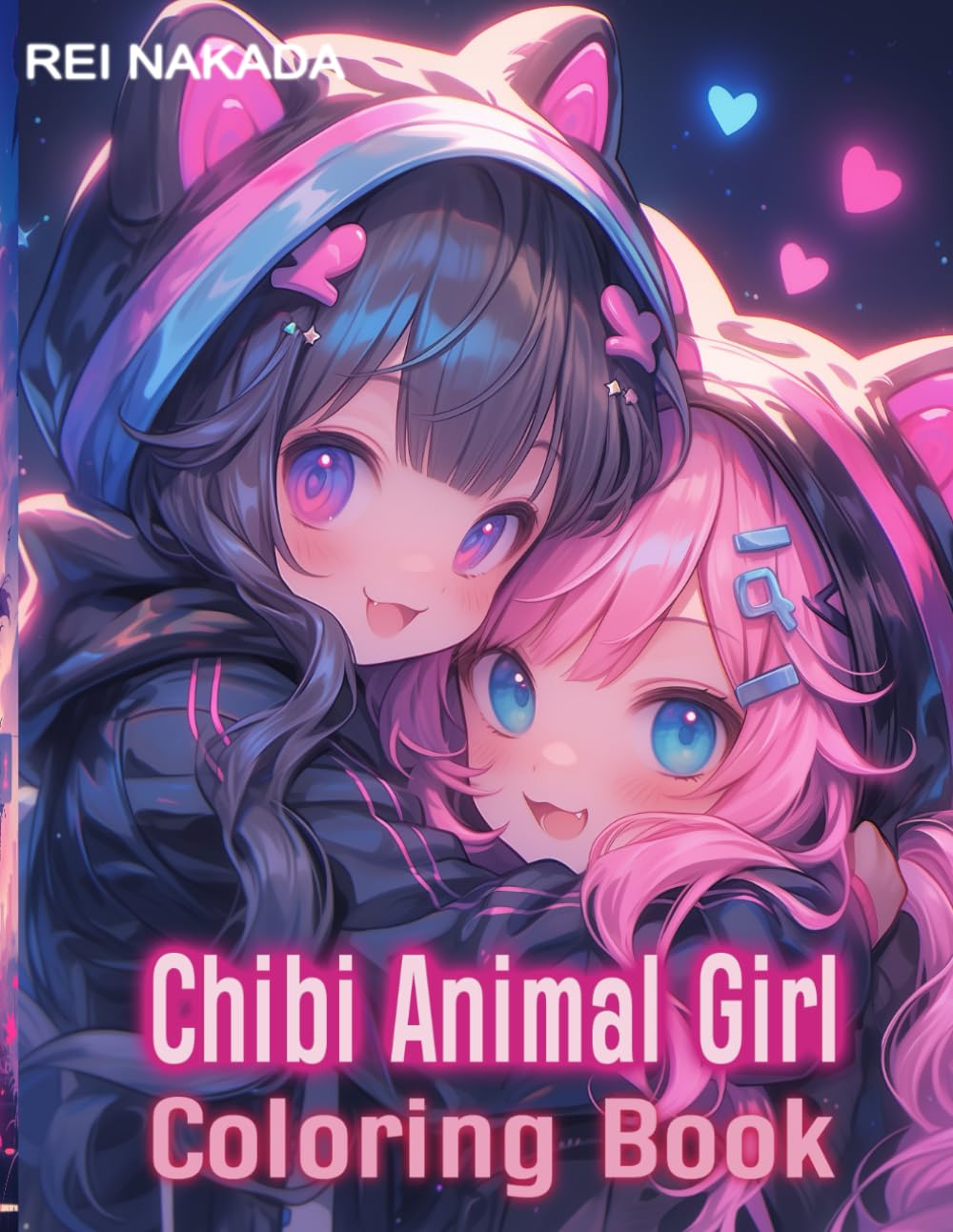 Amazon.com: Chibi Animal Girl Coloring Book: Paws, Claws, and Chibi ...