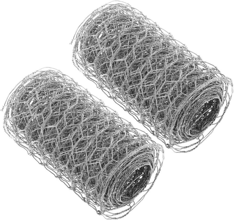Amazon.com: Veemoon Mesh Netting Home Decor 2pcs Metal Chicken Wire Net ...