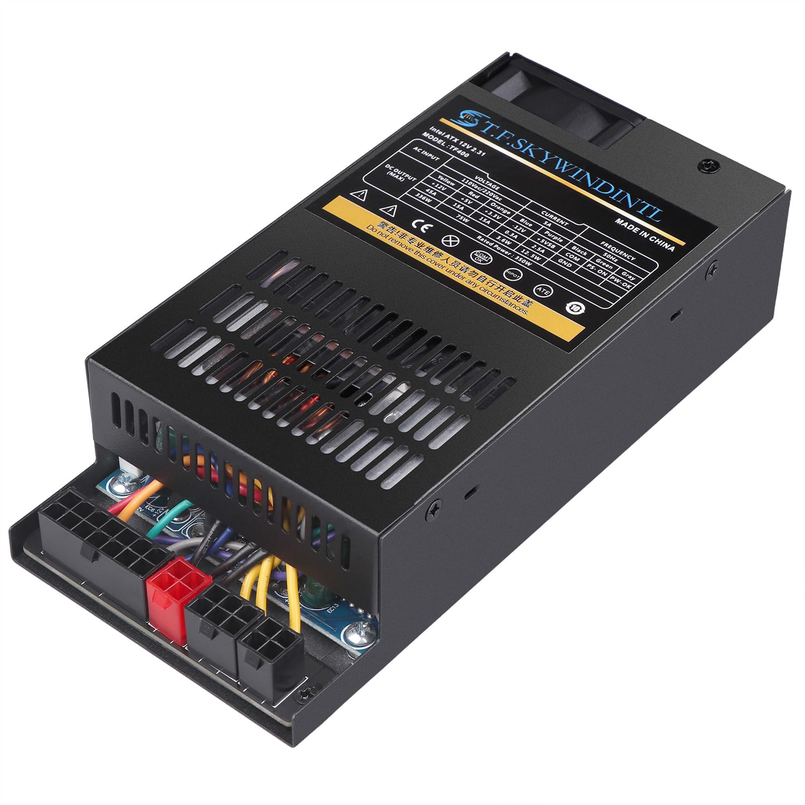 Amazon.com: Flex Power Supply 350W Fully Modular Small-1U PSU 110-220V AC with 1x20/24Pin ...