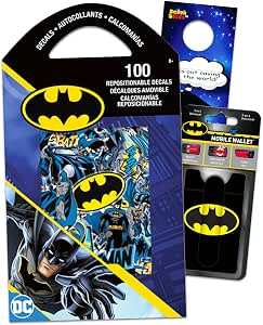 Amazon.com: BATMAN Batman Sticker Decal Set - 100 Assorted Batman ...