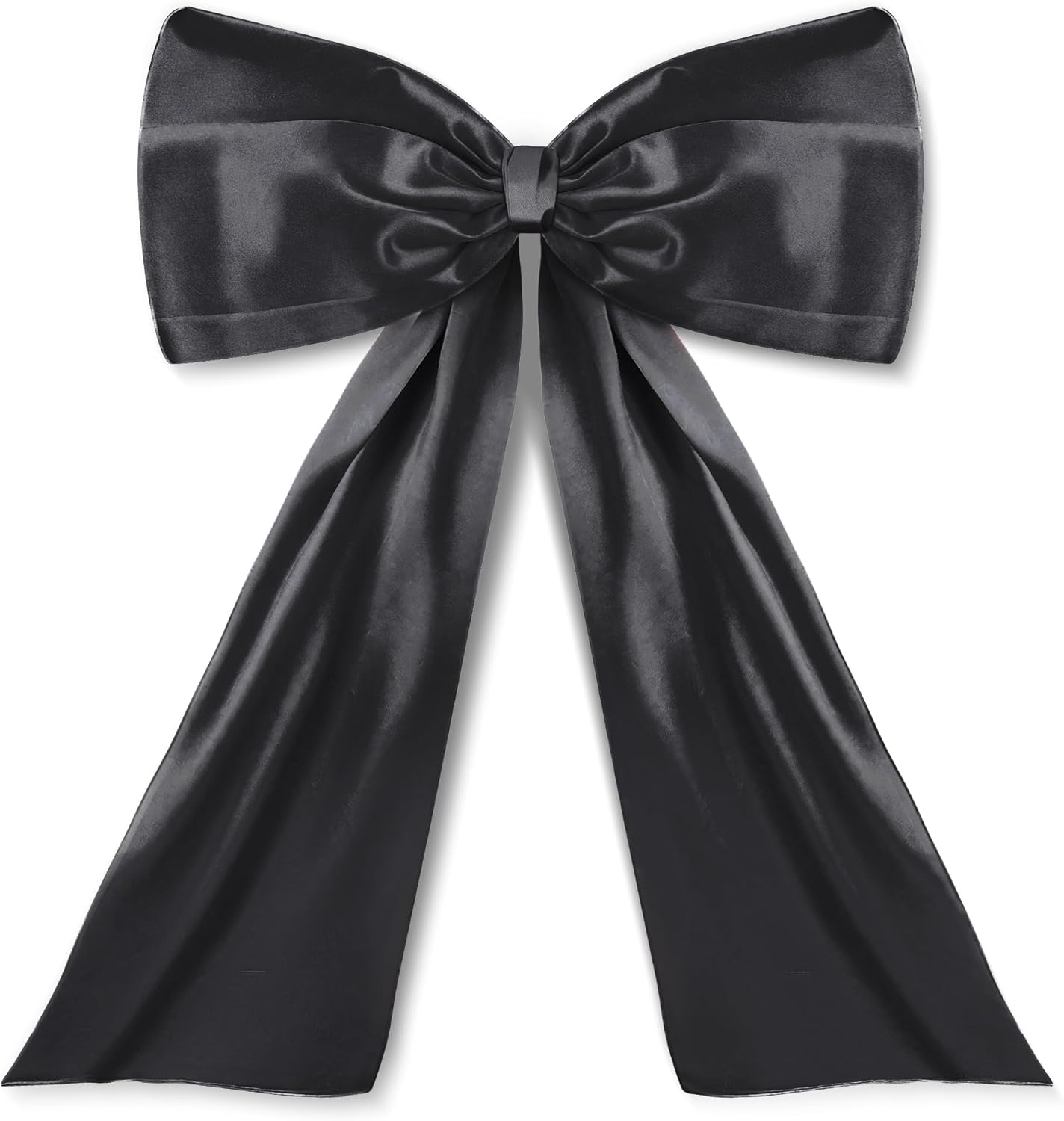 Amazon.com : Large Satin Black Bow Themed Birthday Party Decorations ...