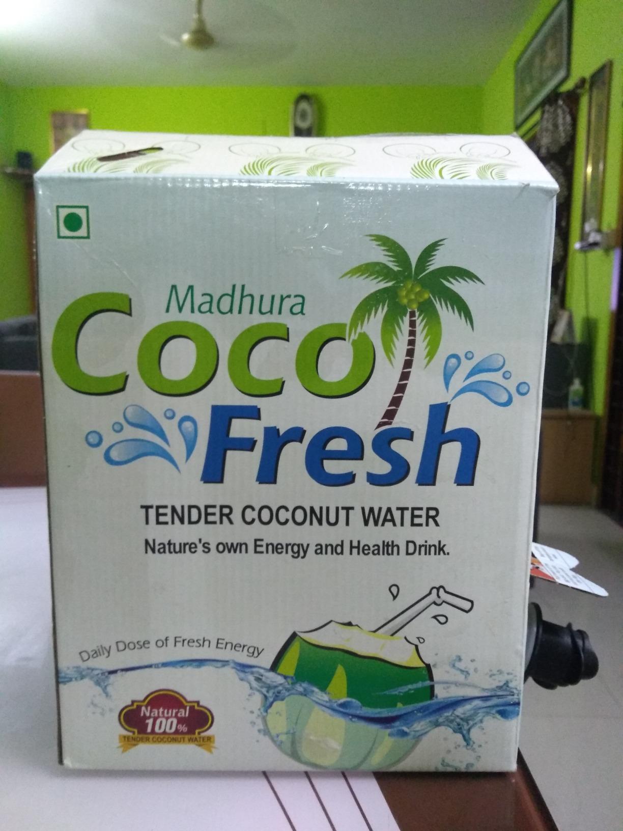Madhura CocoFresh Tender Coconut Water - 3 Litres (serves 15 glasses ...