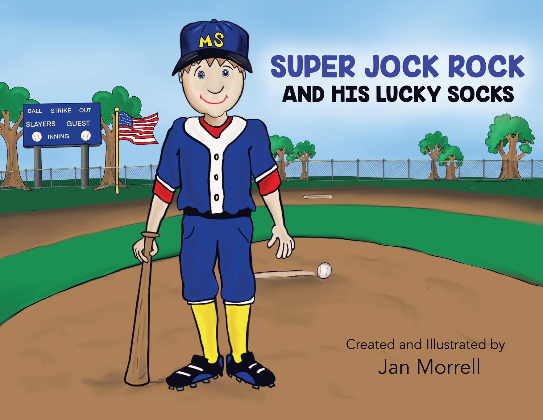 Amazon.com: Super Jock Rock and His Lucky Socks: 9781662952036: Morrell ...