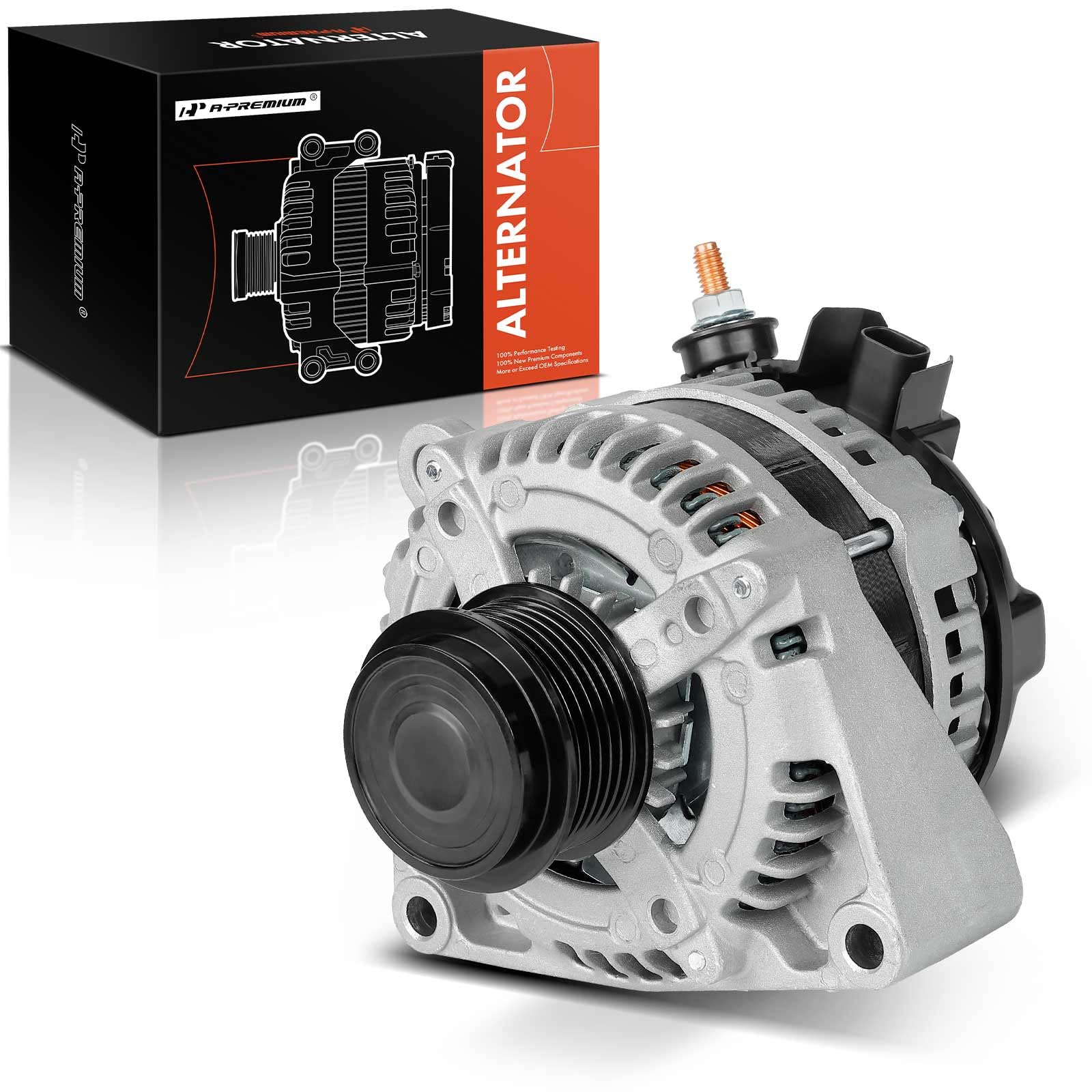 A-Premium Alternator Compatible with Chevrolet Silverado 1500 2014-2019 ...