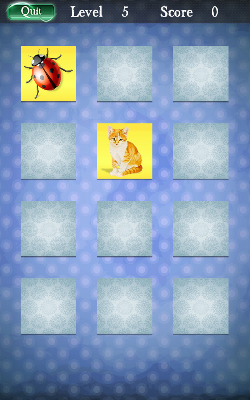 Animals Memori Match Game - App on Amazon Appstore