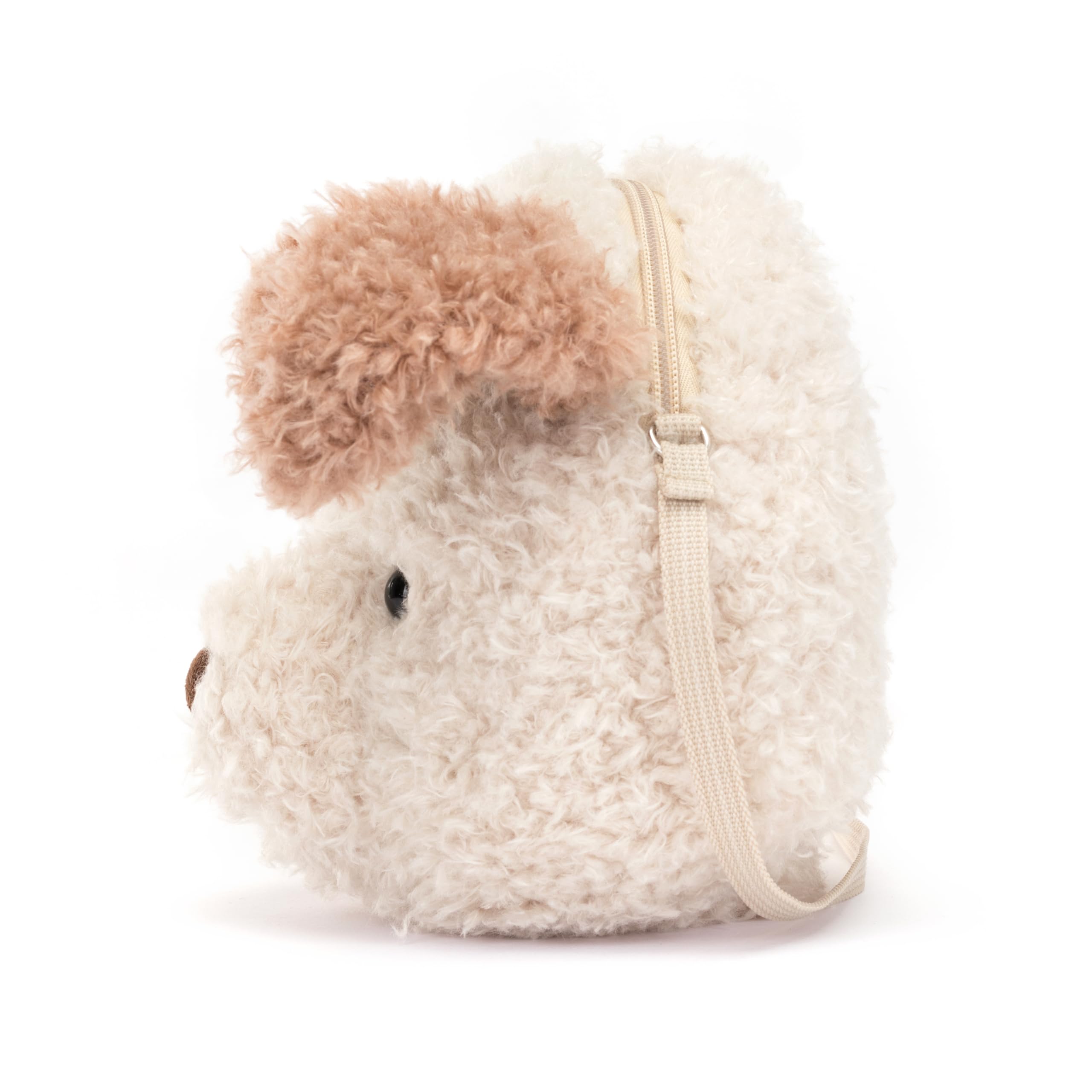 Snapklik.com : Jellycat Little Pup Plush Bag, 7.5 Inches