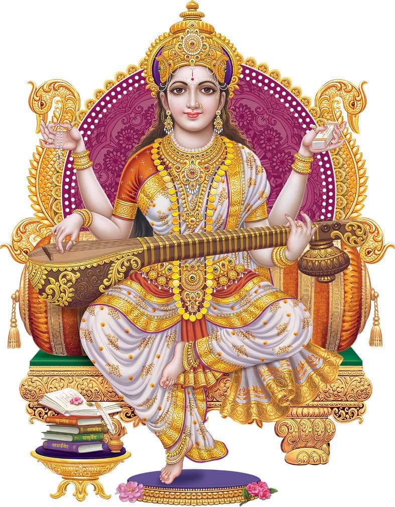 Buy DivineDesigns™ Maa Saraswati Switch Board Stickers Online at Low ...