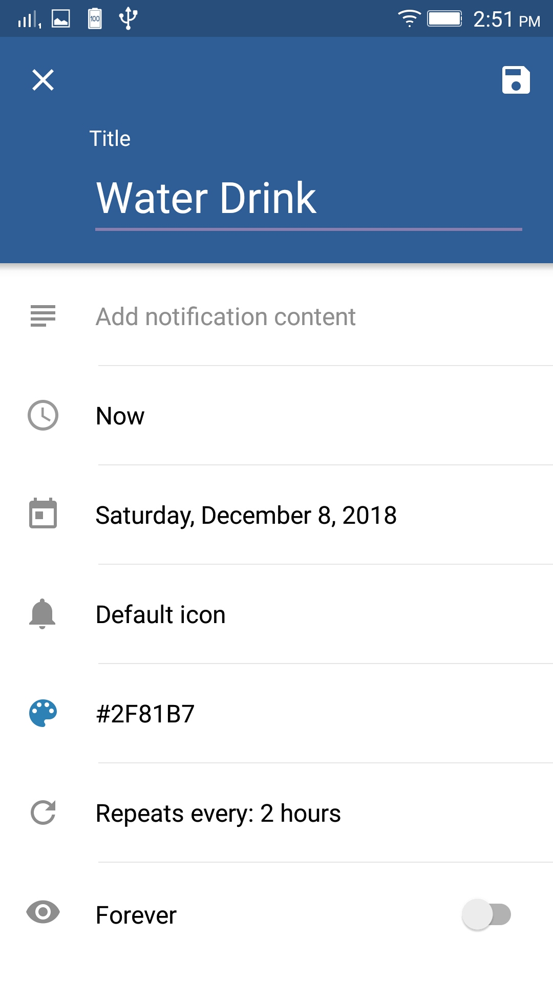 Drink Water Reminder - Activity Reminder Timer - App on Amazon Appstore