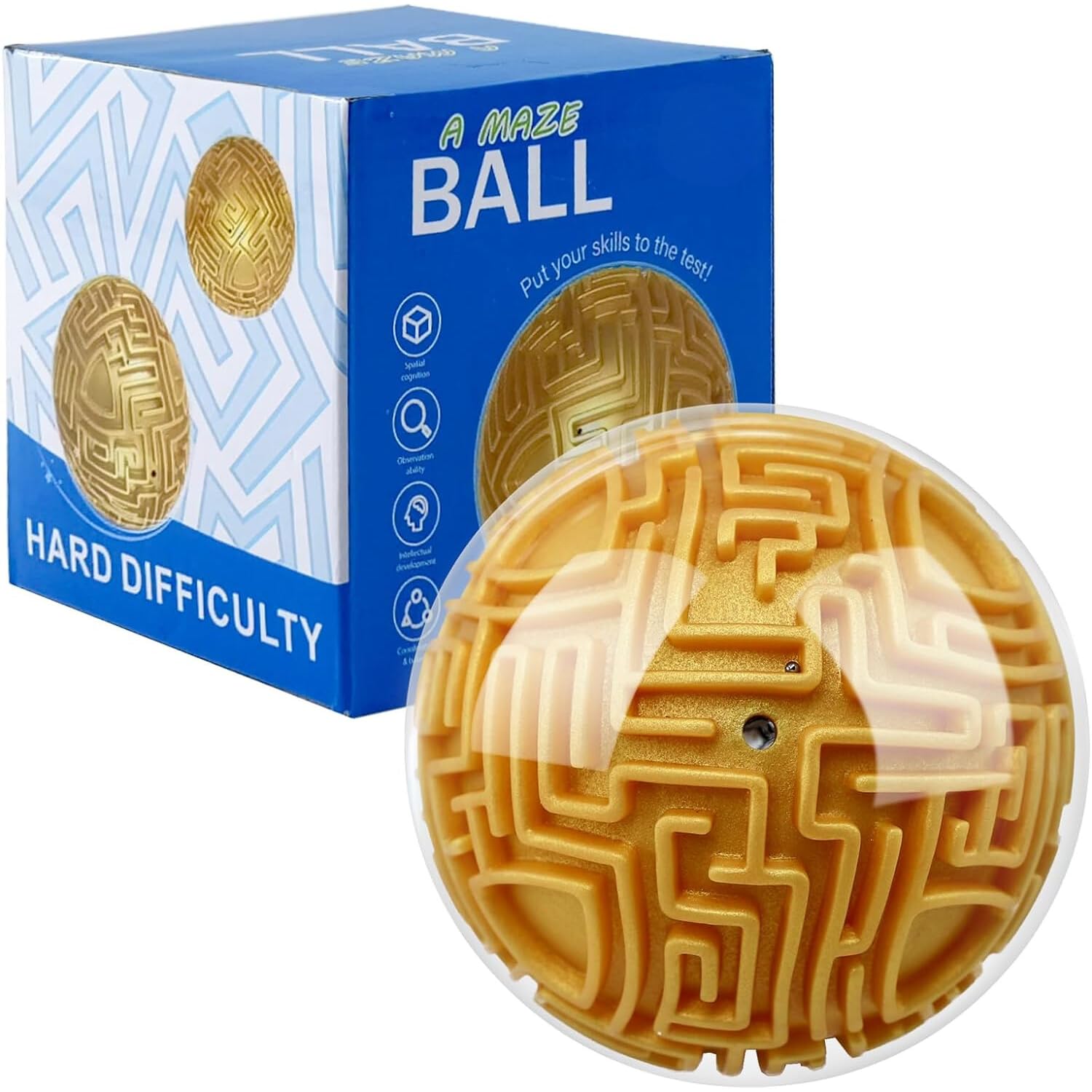 SHOPONIL Maze Ball 3D Gravity Cube Maze Ball Memory Sequential Ball ...