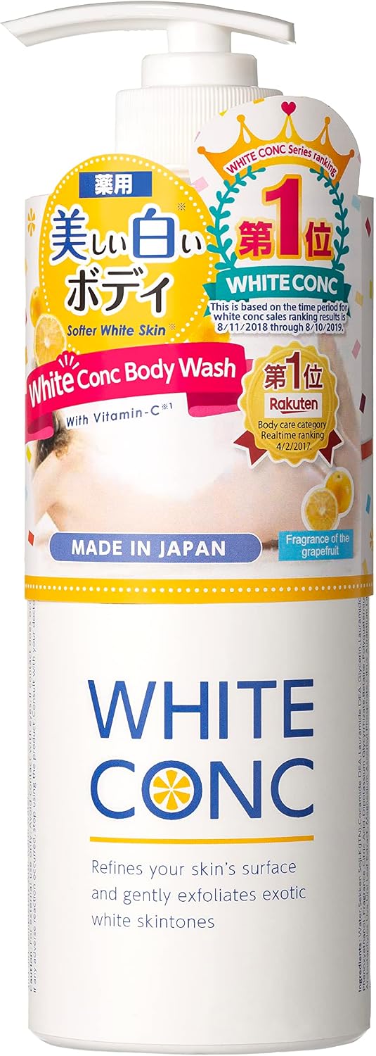 Amazon.co.jp: WHITE CONC White Conc Body Shampoo CII 20.3 fl oz (600 ml ...