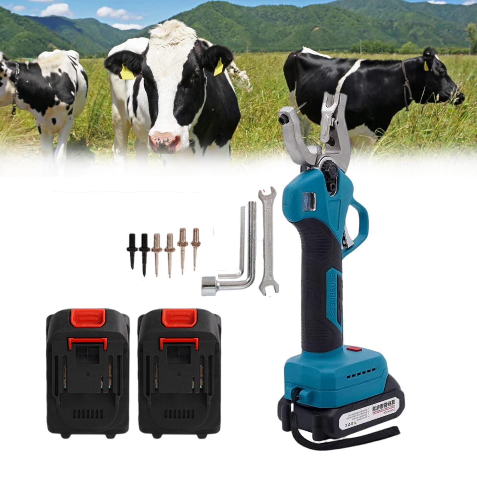 Amazon.com: adeproptitysed Electric Ear Tag Applicator, Cordless Animal ...