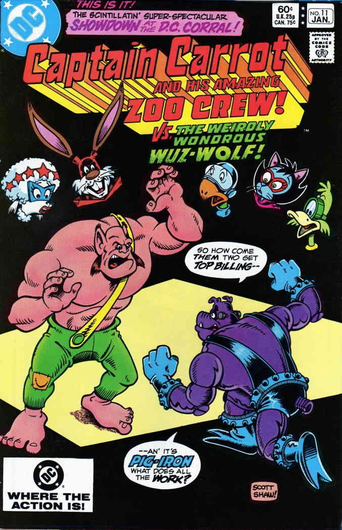 Amazon.com: Captain Carrot and His Amazing Zoo Crew #11 (Volume 2): E ...