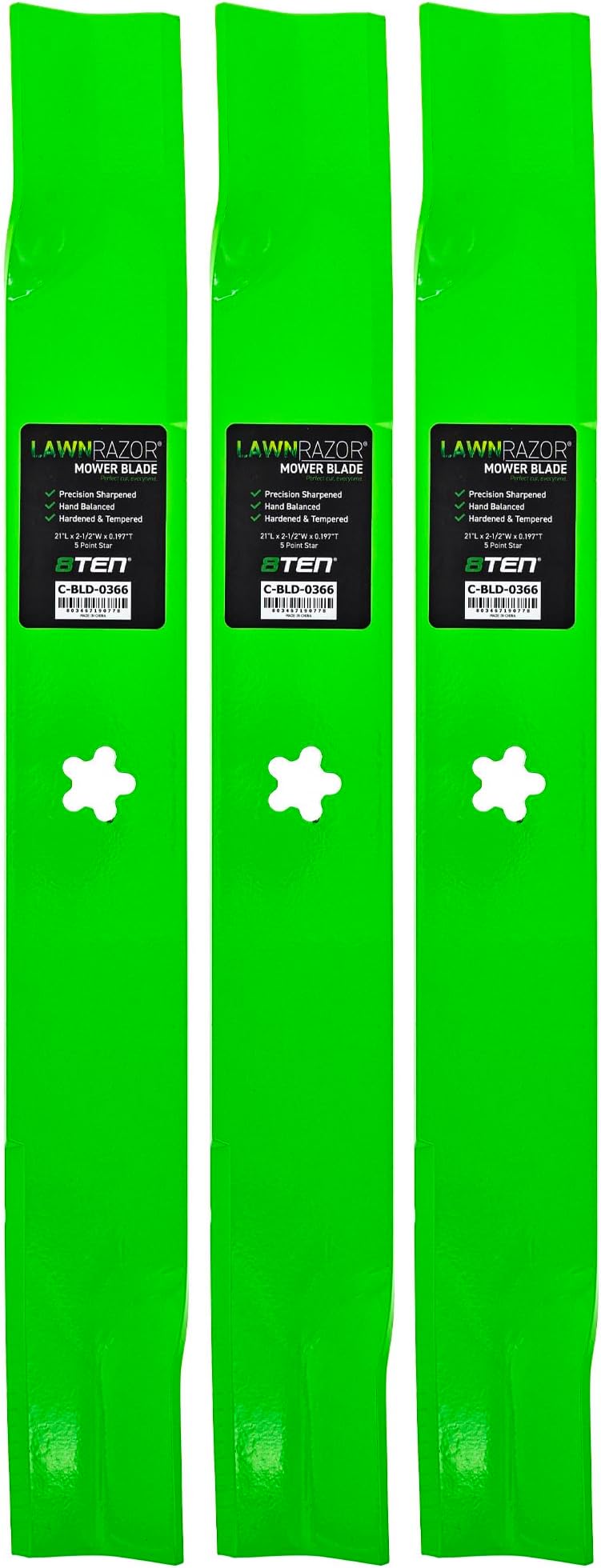 Amazon.com : 3PK Oregon 95-078 Heavy Duty Blades for 60" Husqvarna ...