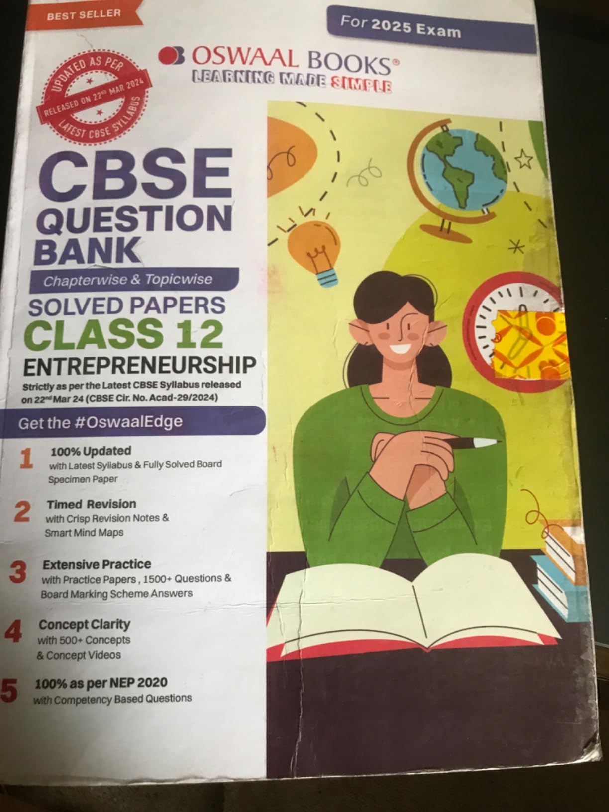 Oswaal CBSE Question Bank Class 12 Accountancy, Chapterwise and ...