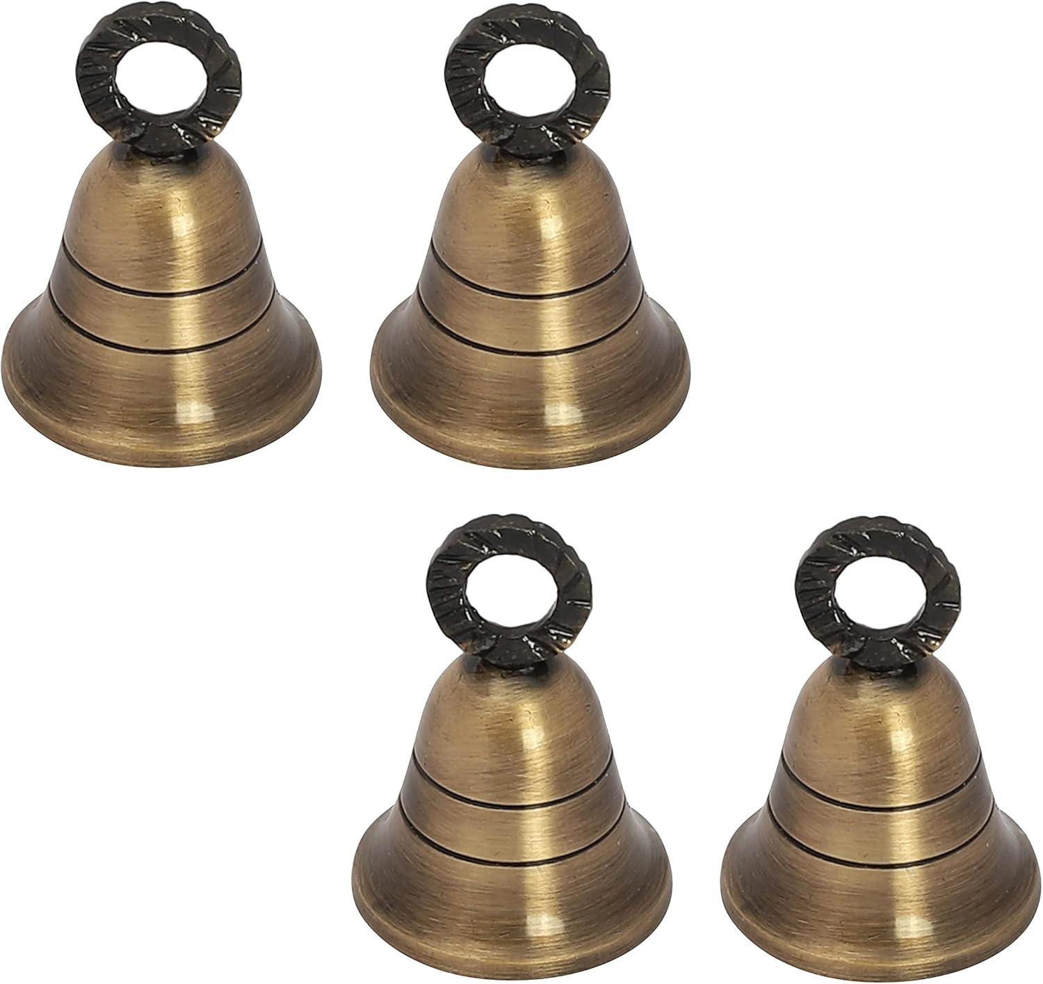Amazon.com: Antique-Gold Plain Indian Brass Bells Jingle Bells Home ...