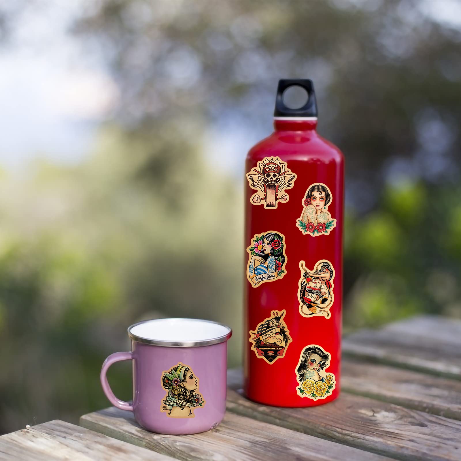 Snapklik.com : Stickers For Adults 100 PCS Vintage Sticker Packs For ...