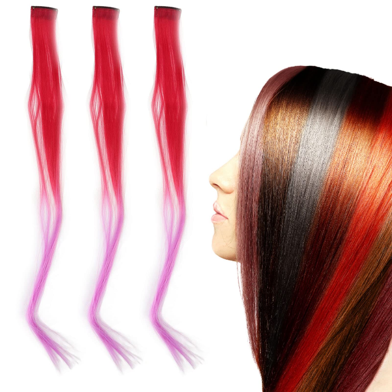 Red Velvet Hair Extensions