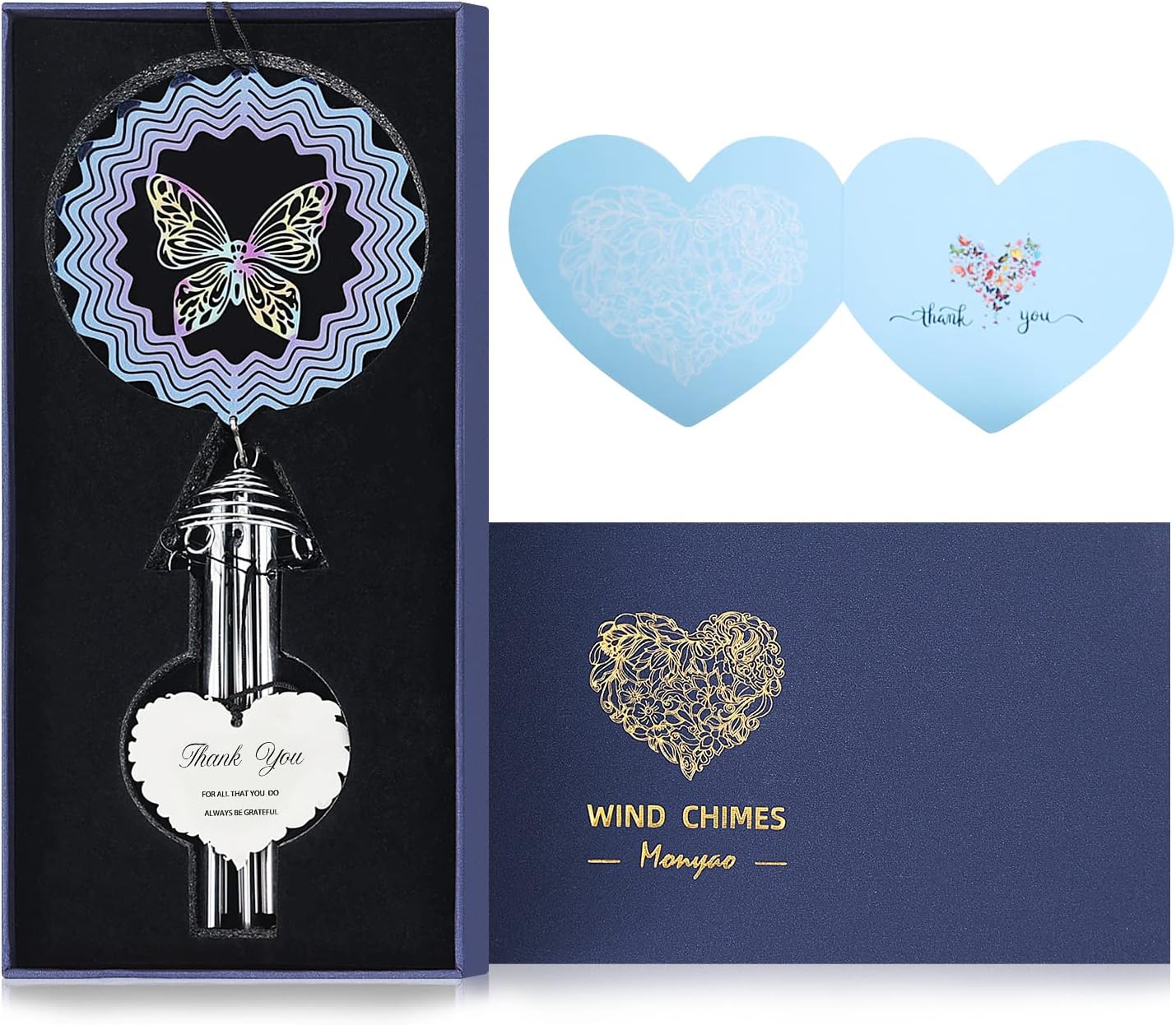 Amazon.com : Thank You Wind Chime - Thank You Gifts for Women/Coworkers ...