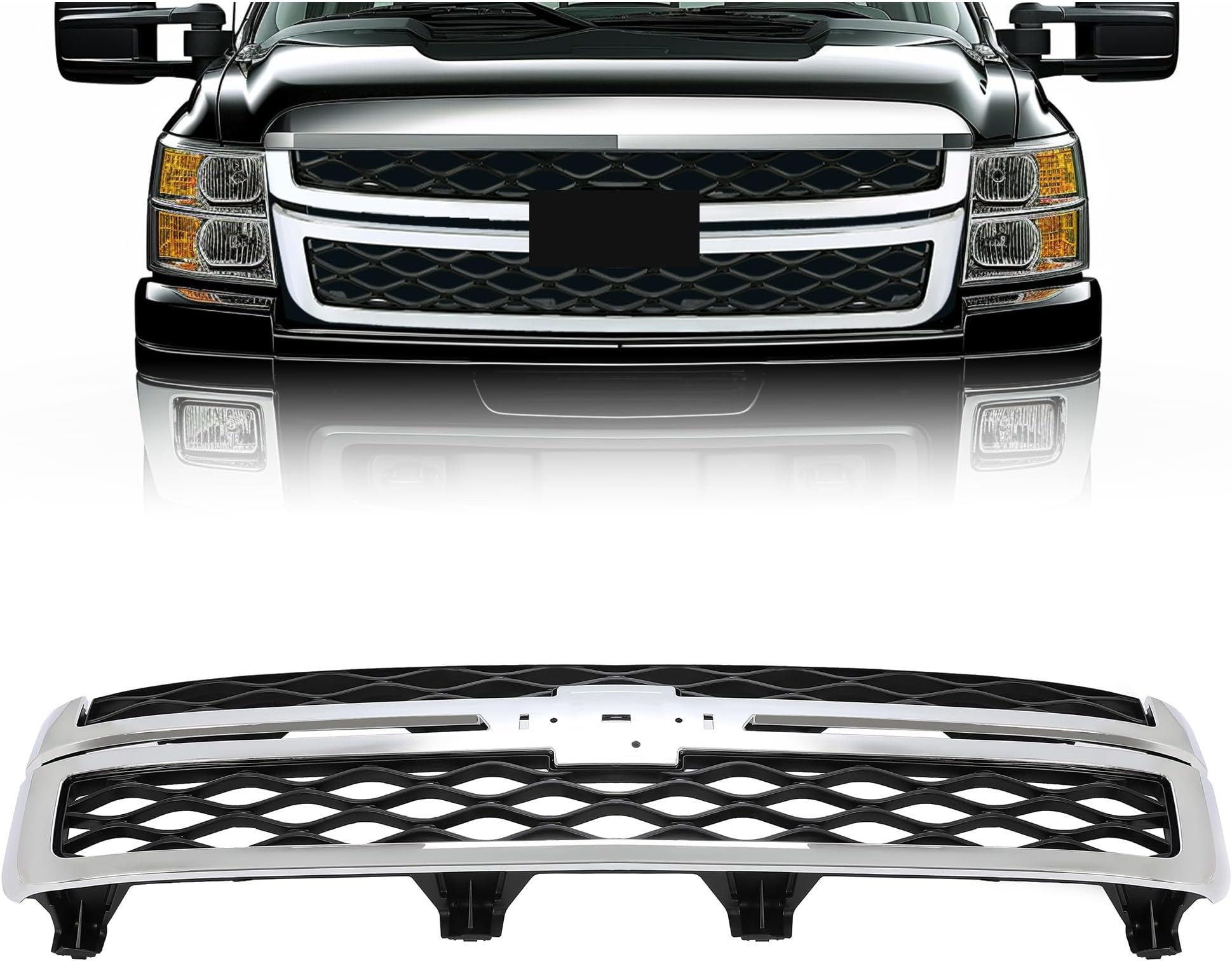 Amazon.com: Garage-Pro Grille Assembly Compatible with 2011-2014 ...