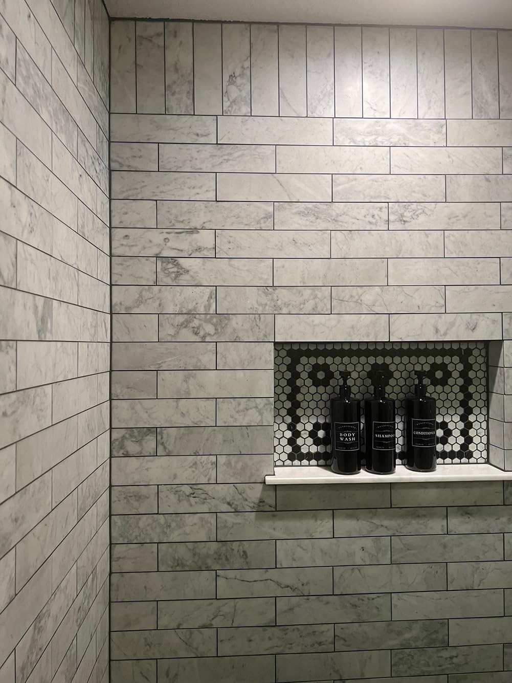 White Marble Subway Tile