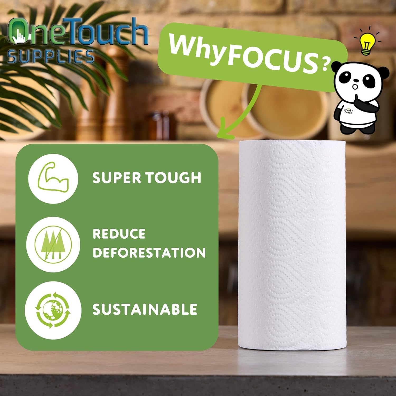 2-ply Super Absorber Softesse Cuddle 24 Roll Kitchen Paper Towels - 2 ...