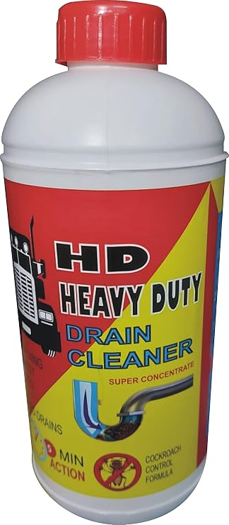 HD- Heavy Duty Drain Cleaner Super Concentrate With Cockroach Control ...