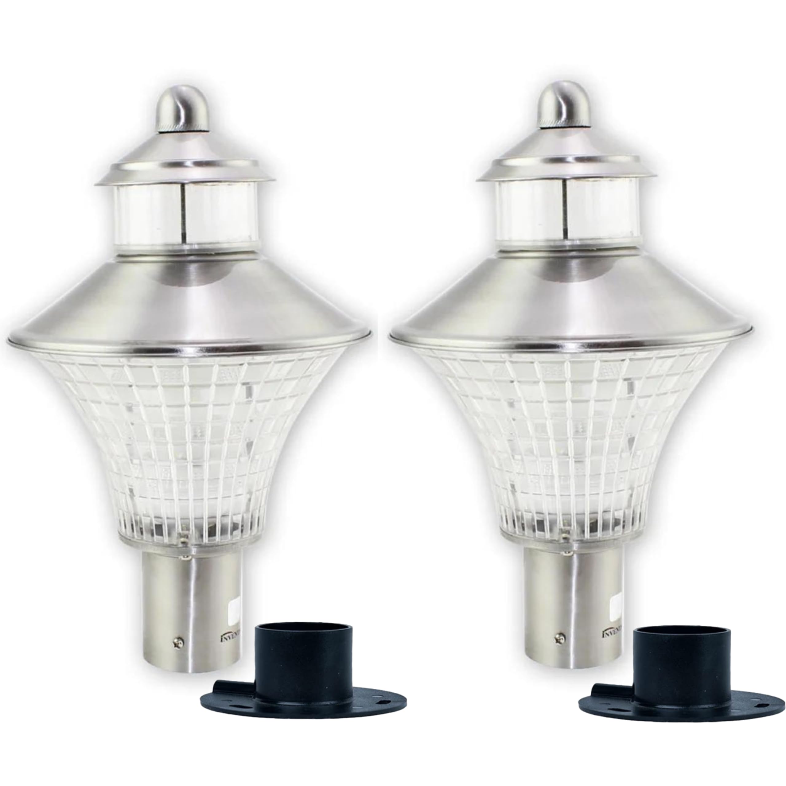 INVENTAA Stainless Steel New Fabula Lh Gate Light For Home Gate ...