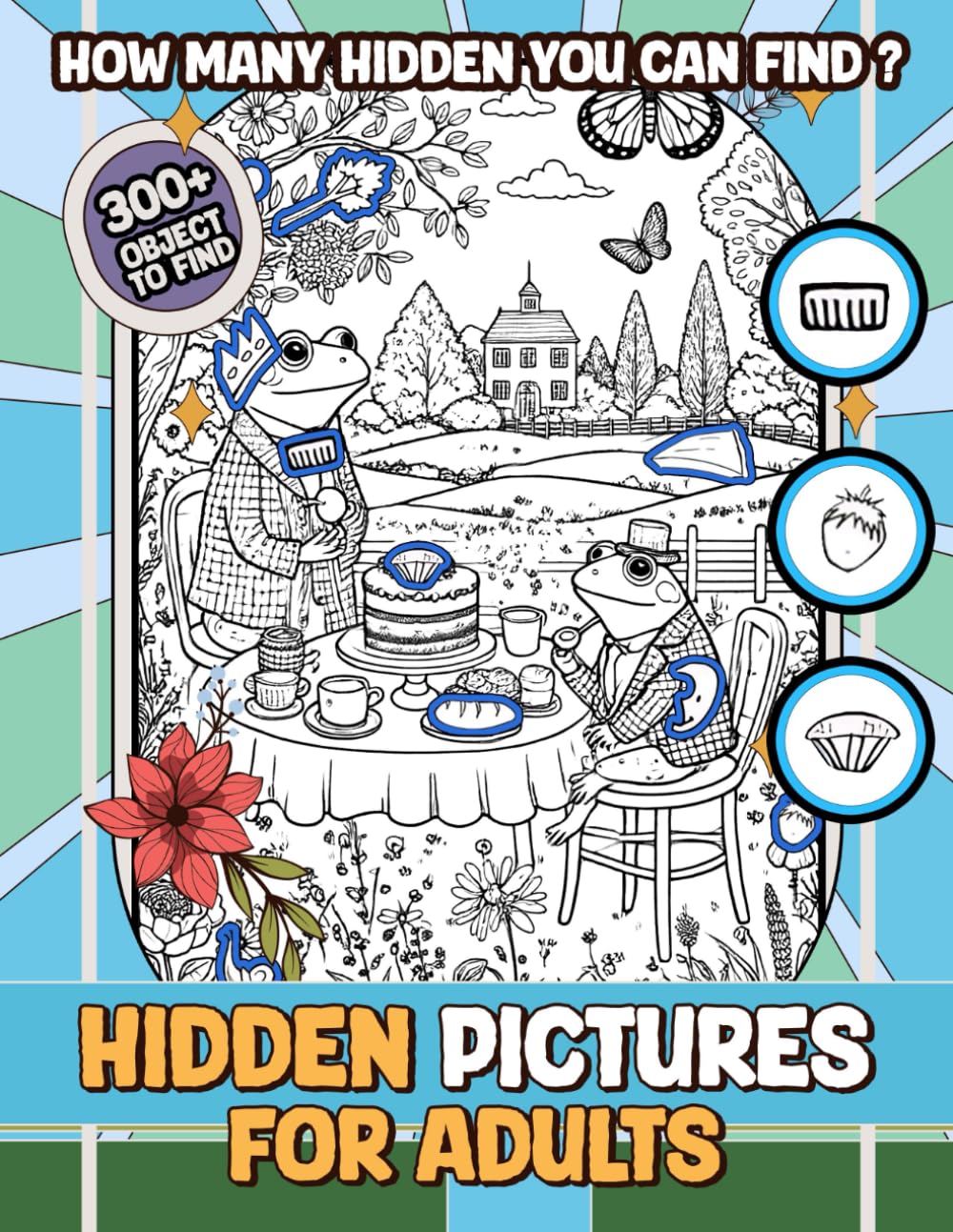 Amazon | For Adults Hidden Pictures: 300+ objects to find can you find ...