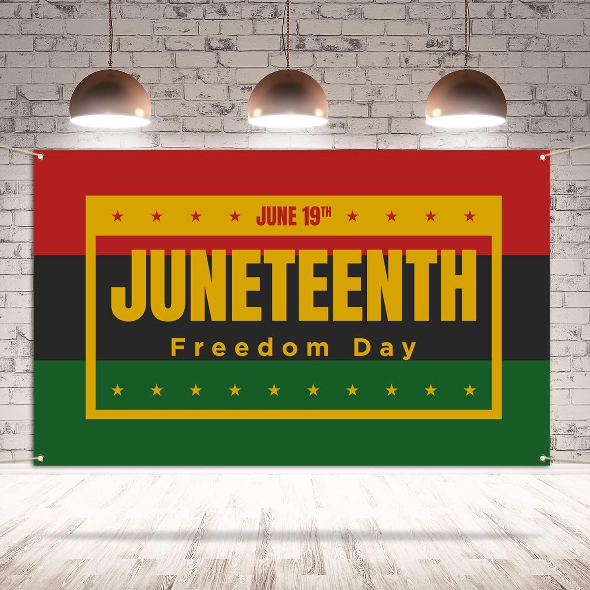 Amazon.com : Black Sunflower Juneteenth Photo Backdrop Happy Juneteenth ...
