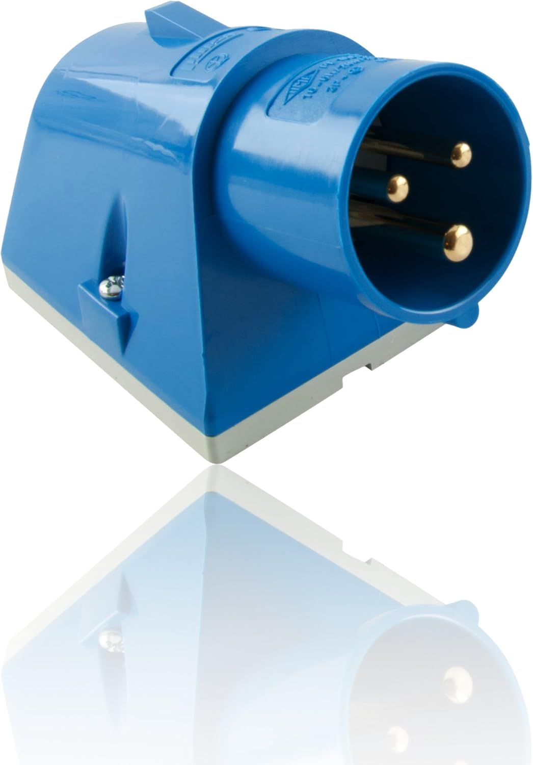 CDL Micro 16A 3 Pin Male Commando Wall Mount Appliance Inlet for Tent ...