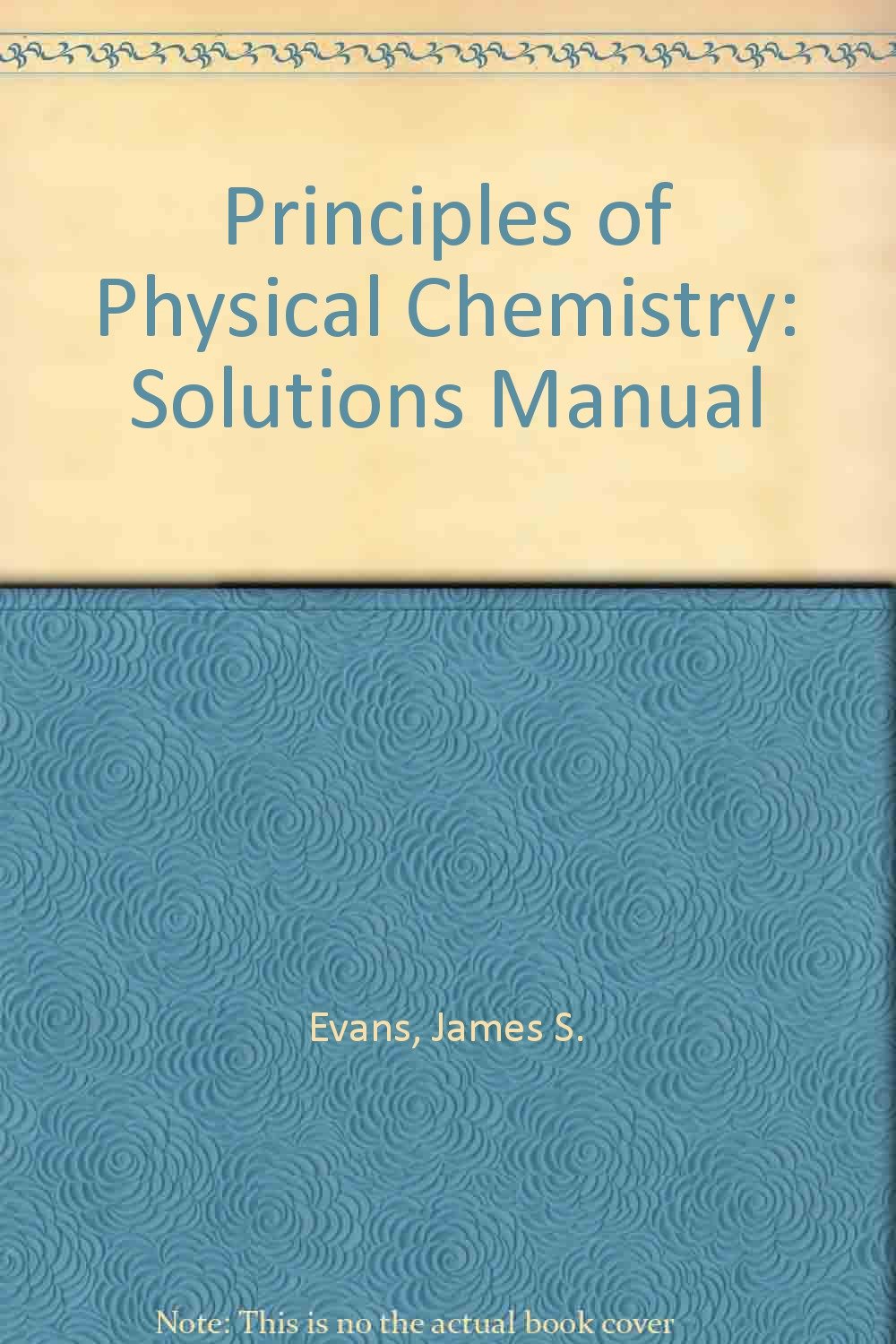 Buy Solutions Manual (Principles of Physical Chemistry) Book Online at ...
