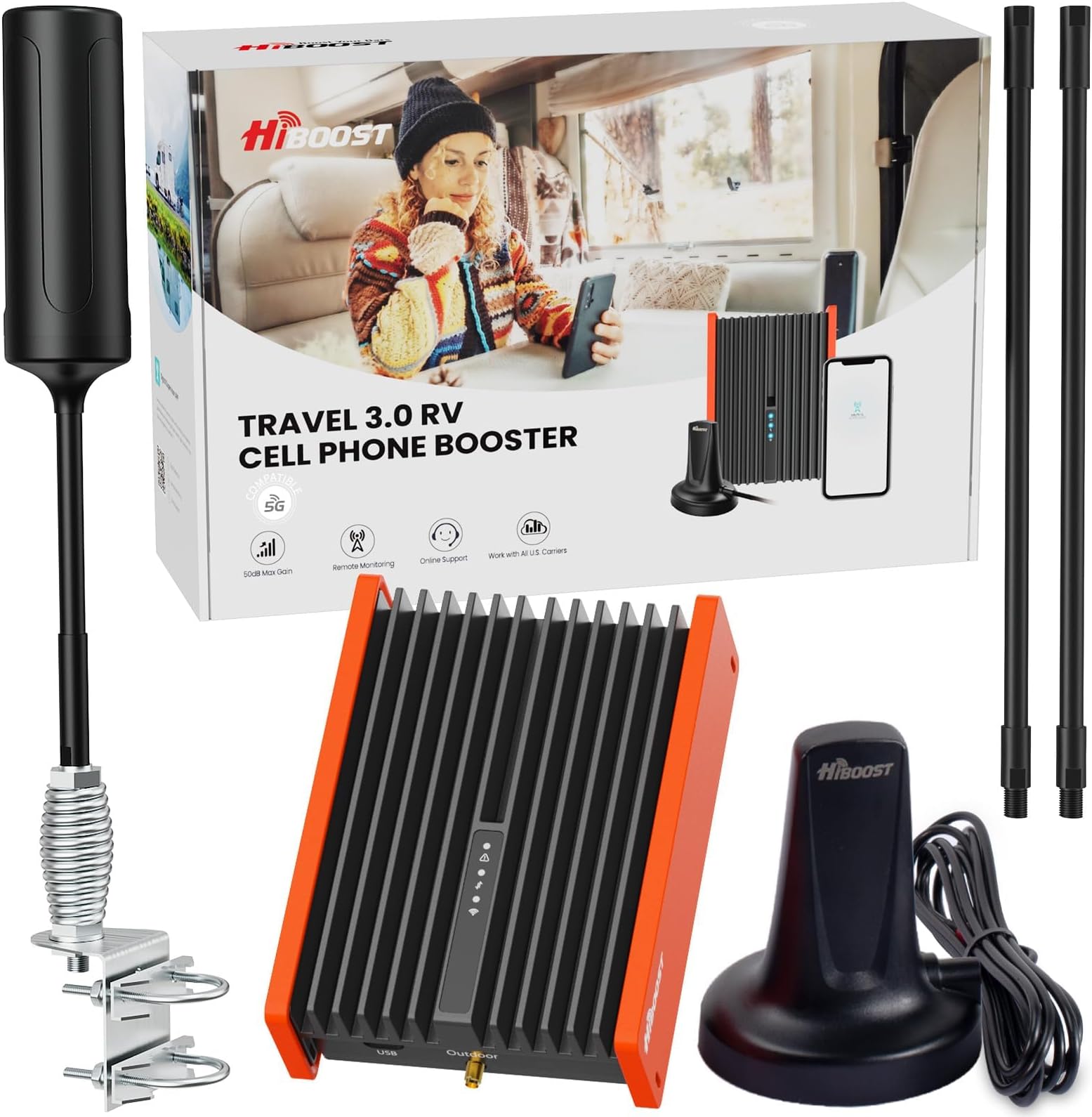 Amazon.com: HiBoost Cell Phone Signal Booster for Overland and Off-road ...