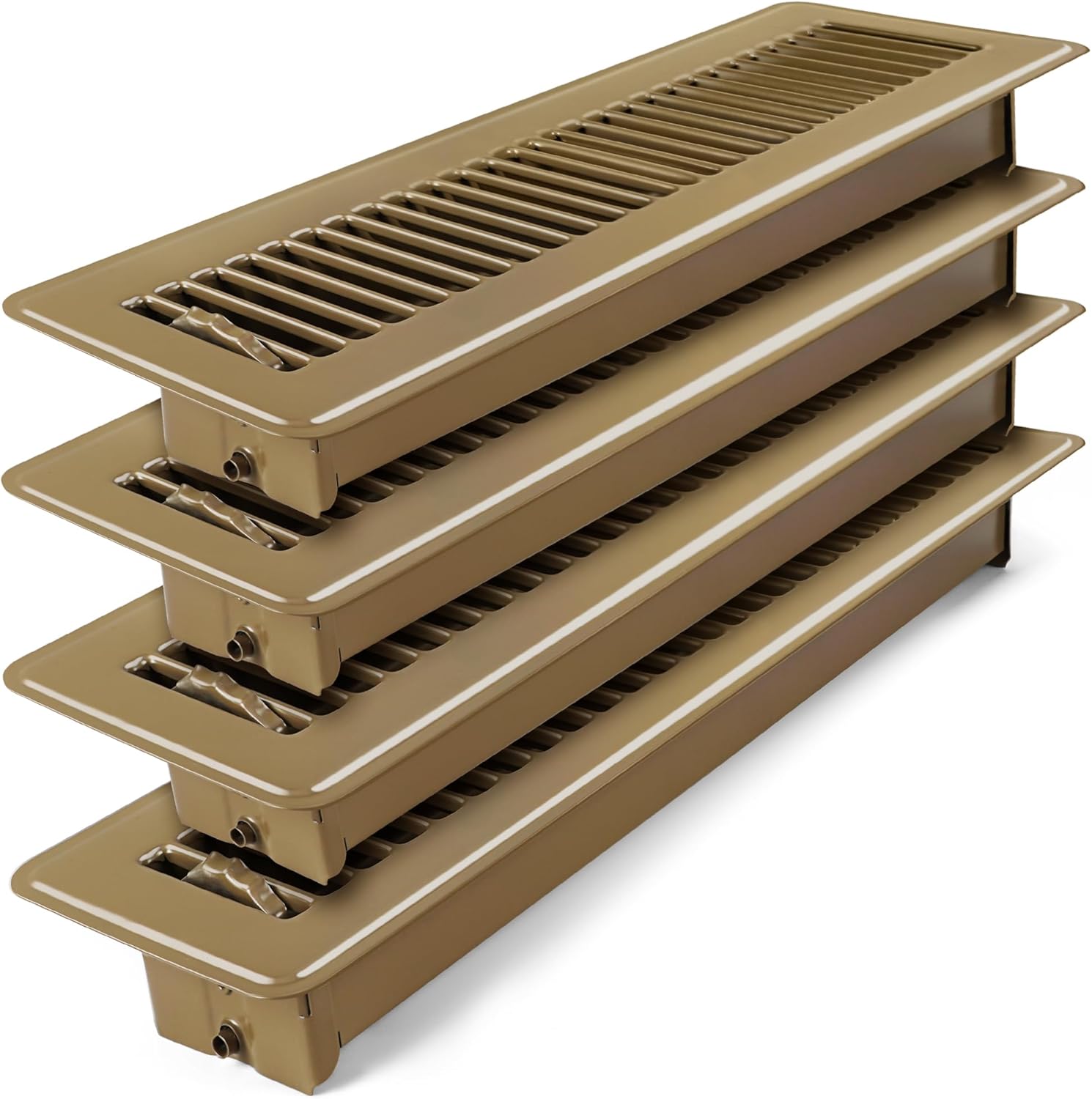Floor Register 2x14 - Heavy Duty Walkable Vent Covers for Home Floor ...