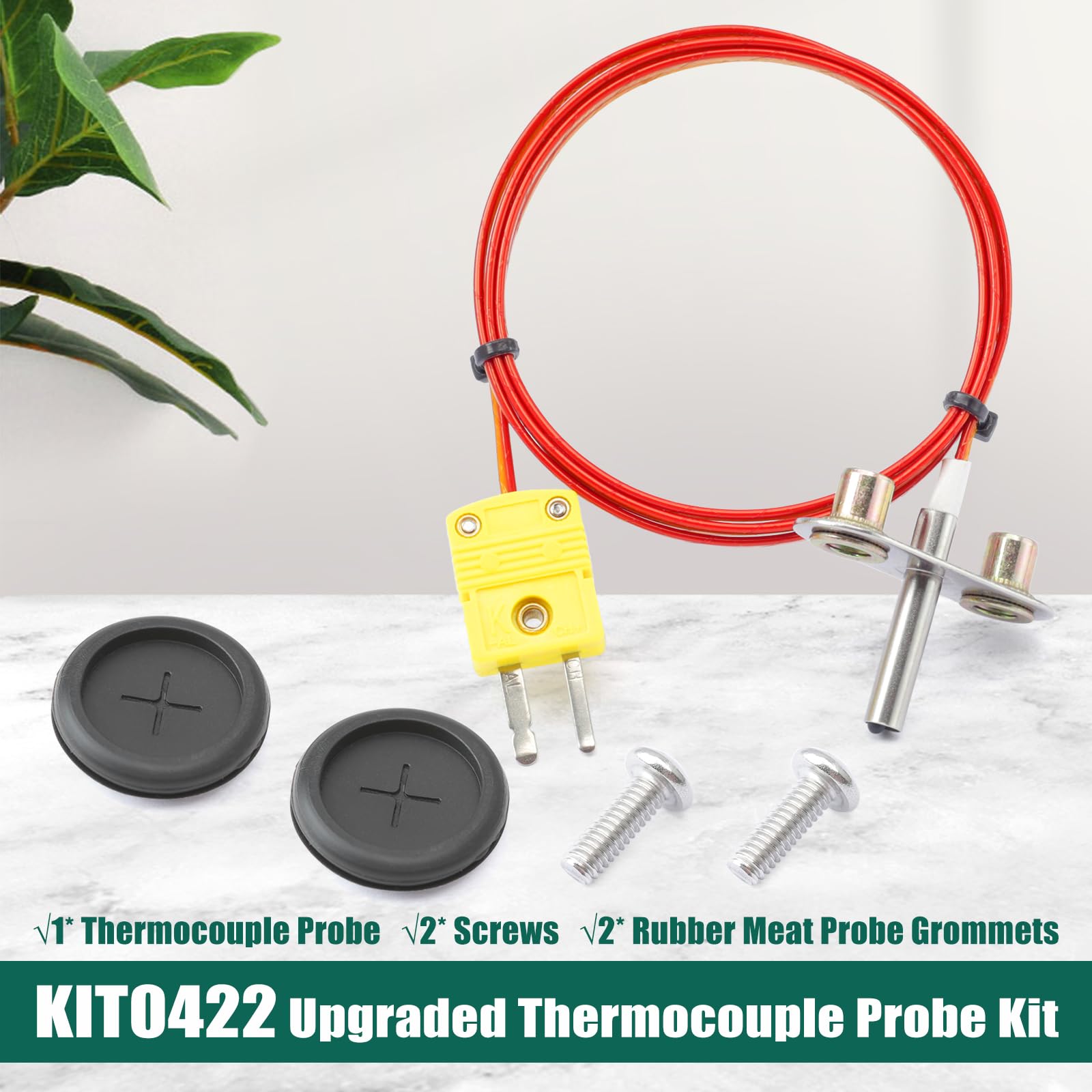 Snapklik.com : YUXIVCNE KIT0422 Upgraded Thermocouple Probe Kit ...