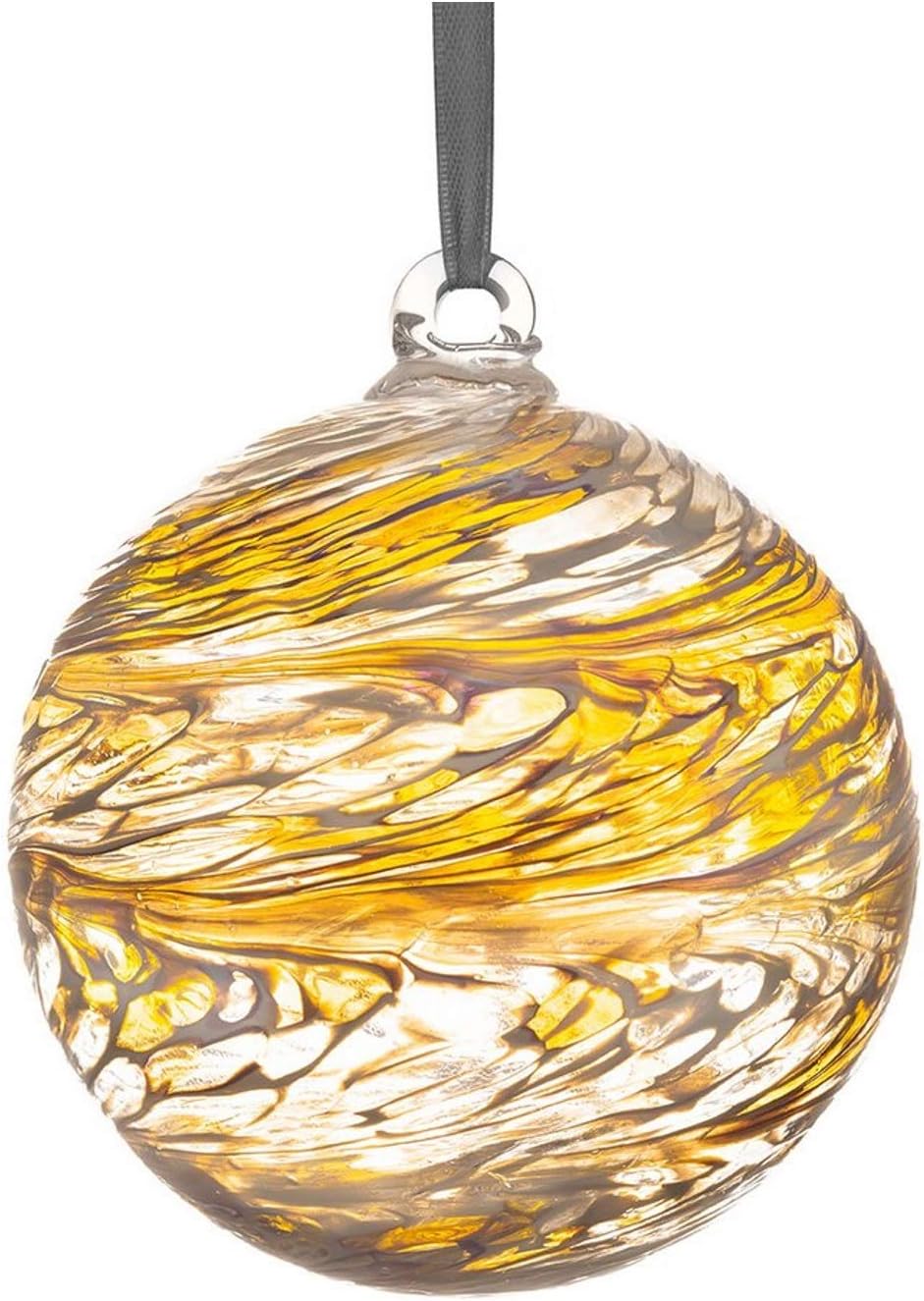 Sienna Glass 30th Wedding 10cm Friendship Ball : Amazon.co.uk: Home ...