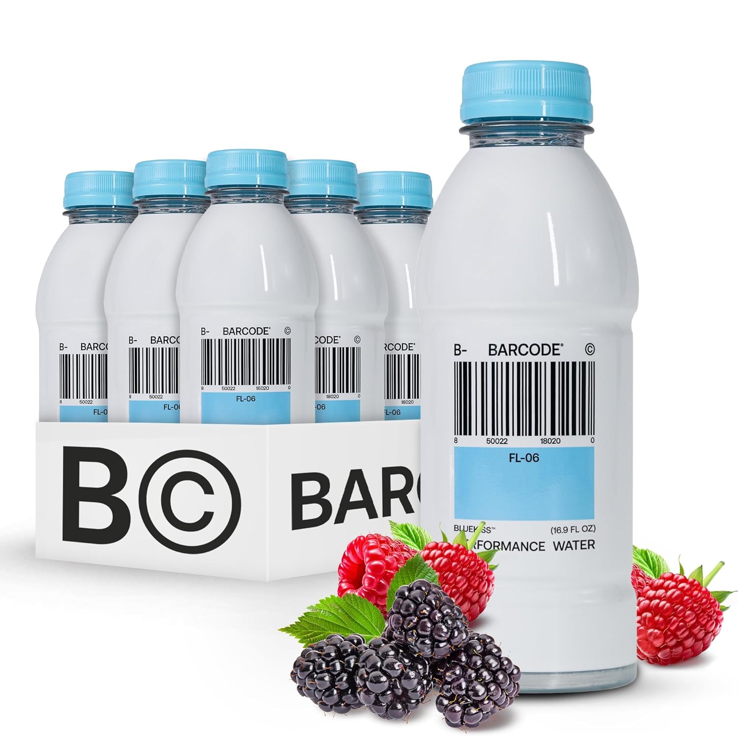 Amazon.com : Barcode with Electrolytes, BLUEKISS (12 Pack) - Premium ...