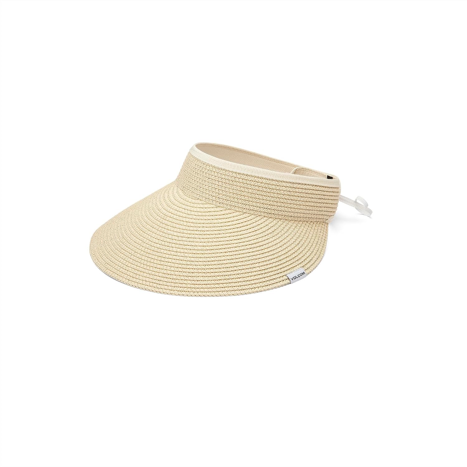 Volcom Women's Voldora Straw Visor Natural O/S at Amazon Women’s ...