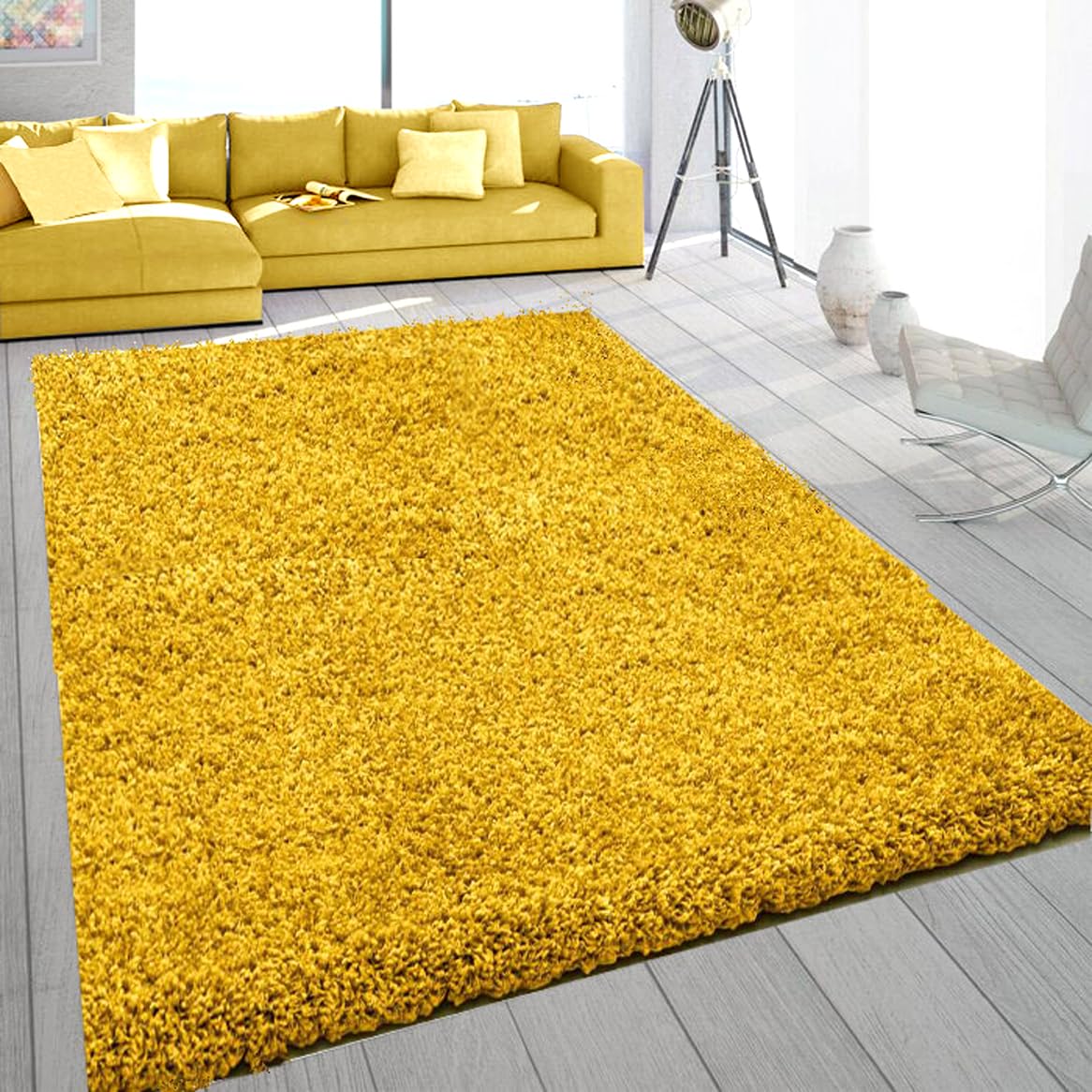SASONS® Extra Large Shaggy Rug 5cm Thick Soft Pile Modern Fluffy Rugs ...