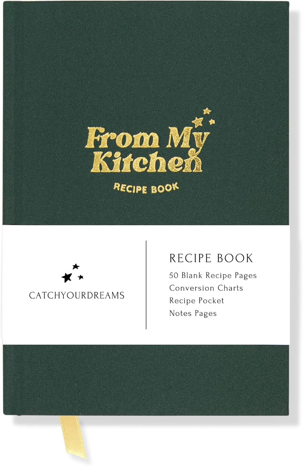 Amazon.com: CATCHYOURDREAMS Blank Recipe Book - Keepsake Gift ...
