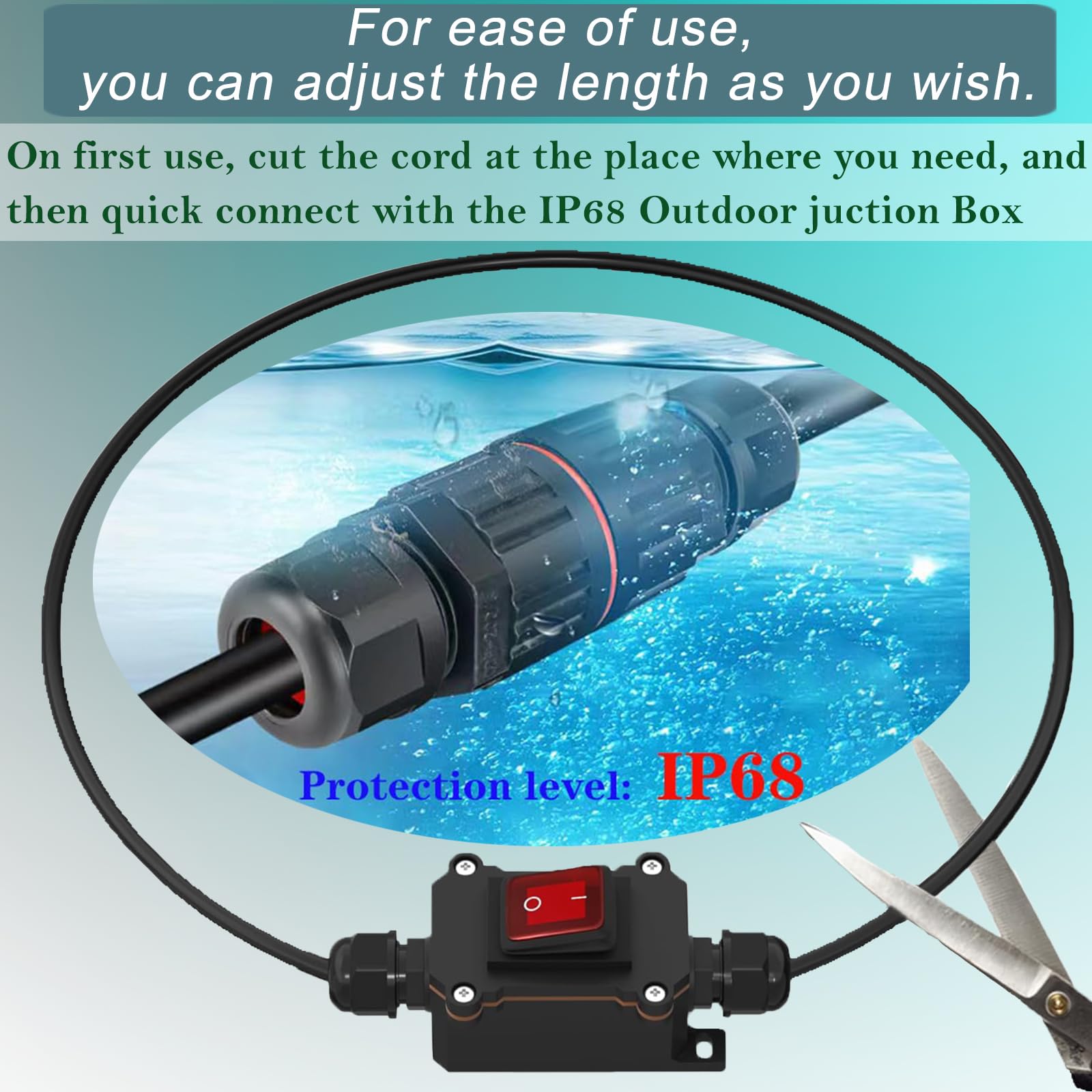 12v Inline On Off Switches KarlKers 5FT 12V Inline Switch IP68