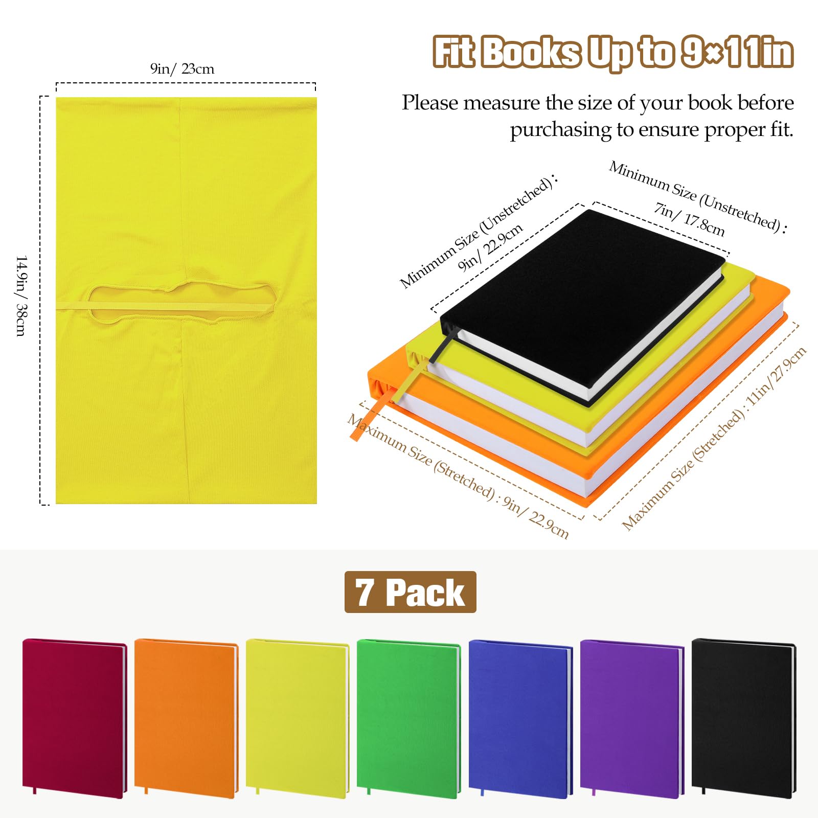 Snapklik.com : Book Cover,Stretchable Book Cover, Reusable Jumbo Book ...