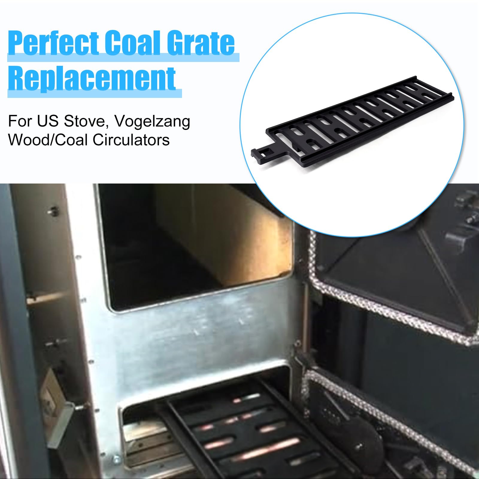 Us Stove Wonderluxe Wood And Coalburning Circulator United States