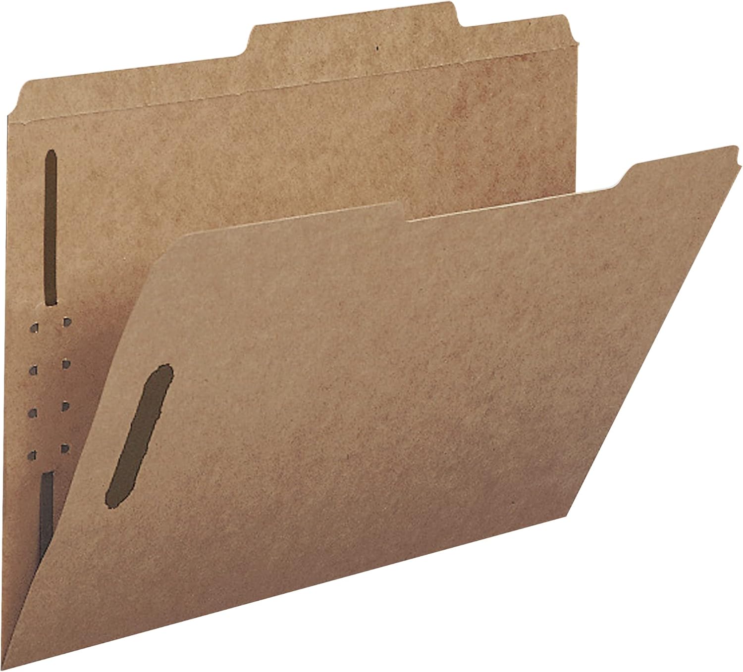 Amazon.com : Smead Fastener File Folder, 2 Fasteners, Reinforced 2/5 ...